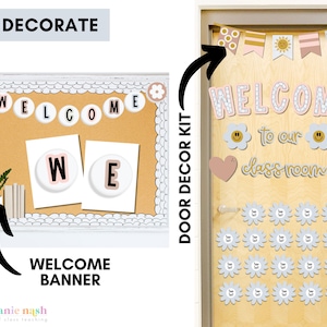 Boho Classroom Decor Bundle | Daisy Classroom Theme | Pastel Classroom ...