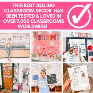 Stoney Clover Lane Inspired - Varsity Patch Letter Classroom Decor ...