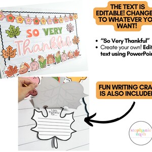 Thanksgiving Bulletin Board | November Bulletin Board With Student ...