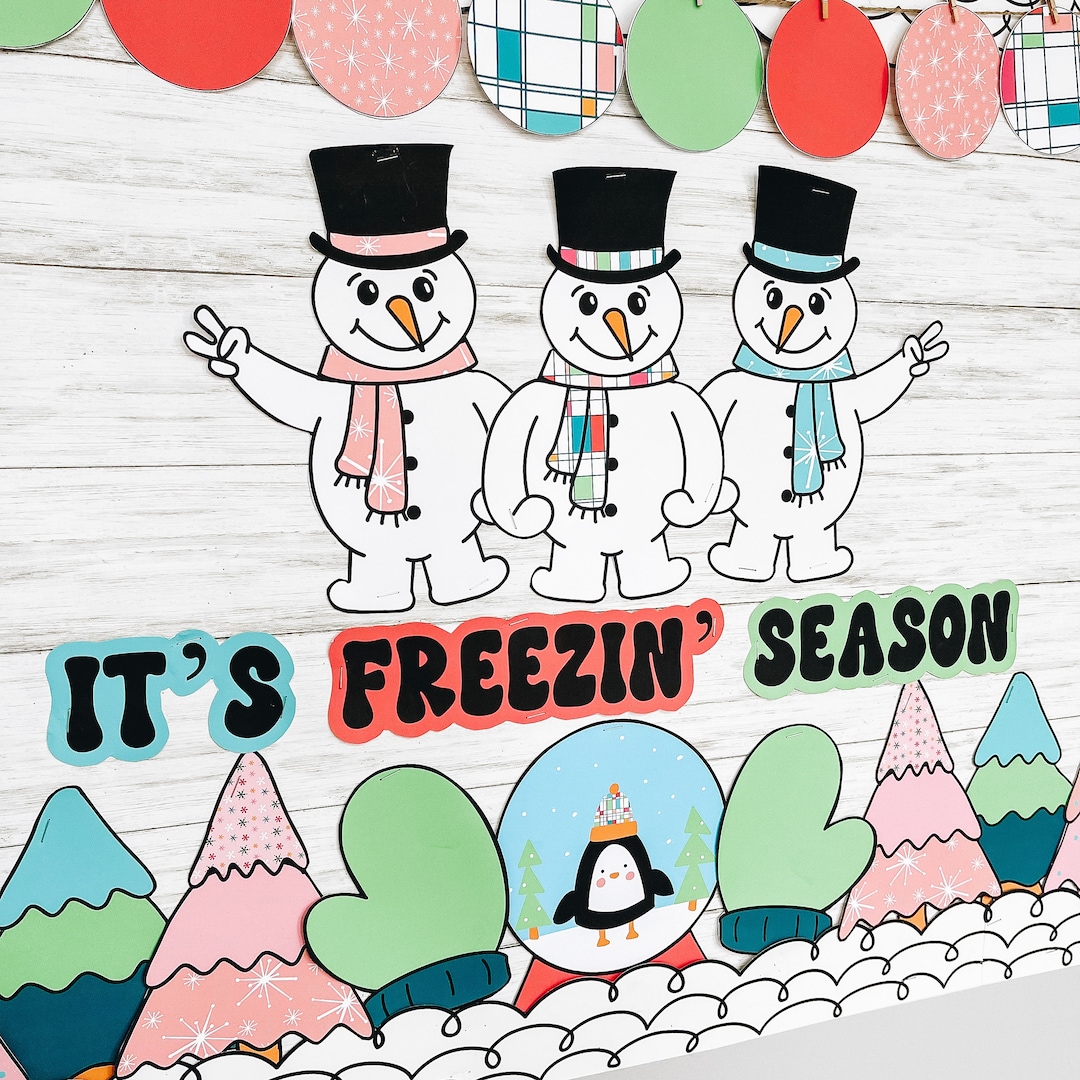 Winter Bulletin Board | Snowman Bulletin Board | Bulletin Board Ideas ...