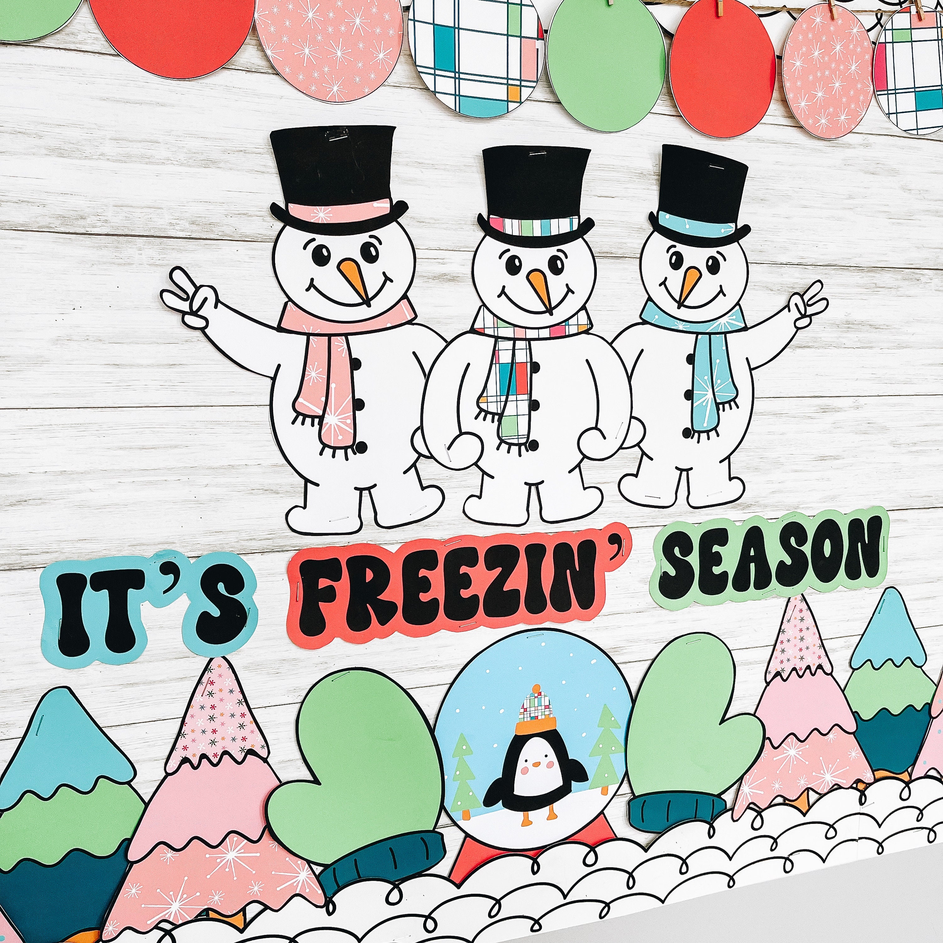 Winter Bulletin Board | Snowman Bulletin Board | Bulletin Board Ideas ...