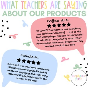 End of the Year Classroom Decor | Door Decor | Bulletin Board Letters ...