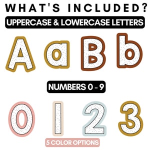 Boho Rainbow Bulletin Board Letters! | Boho Rainbow Classroom Bulletin ...