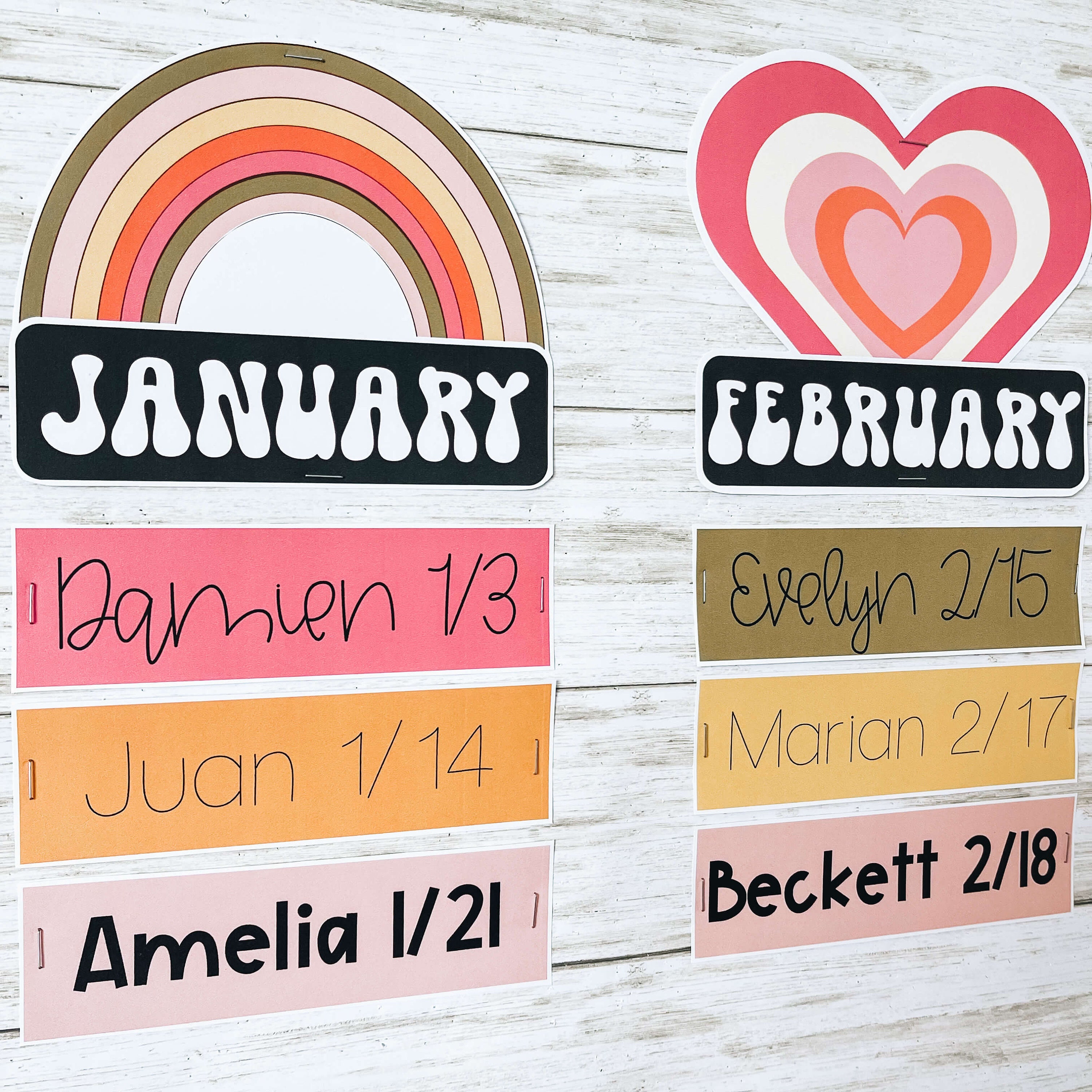 Retro Classroom Decor Birthday Display - Etsy