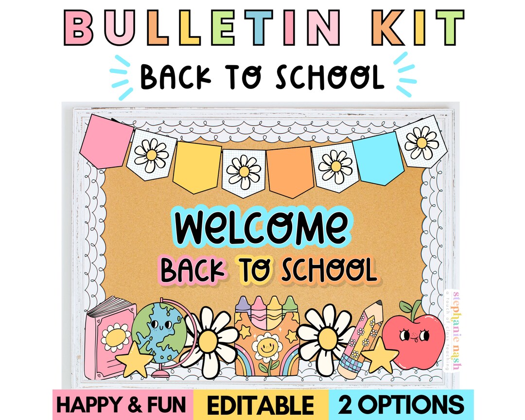 Bulletin Board | Bulletin Board Ideas | Back to School Bulletin Board ...