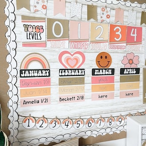 Retro Classroom Decor | Bundle - Etsy