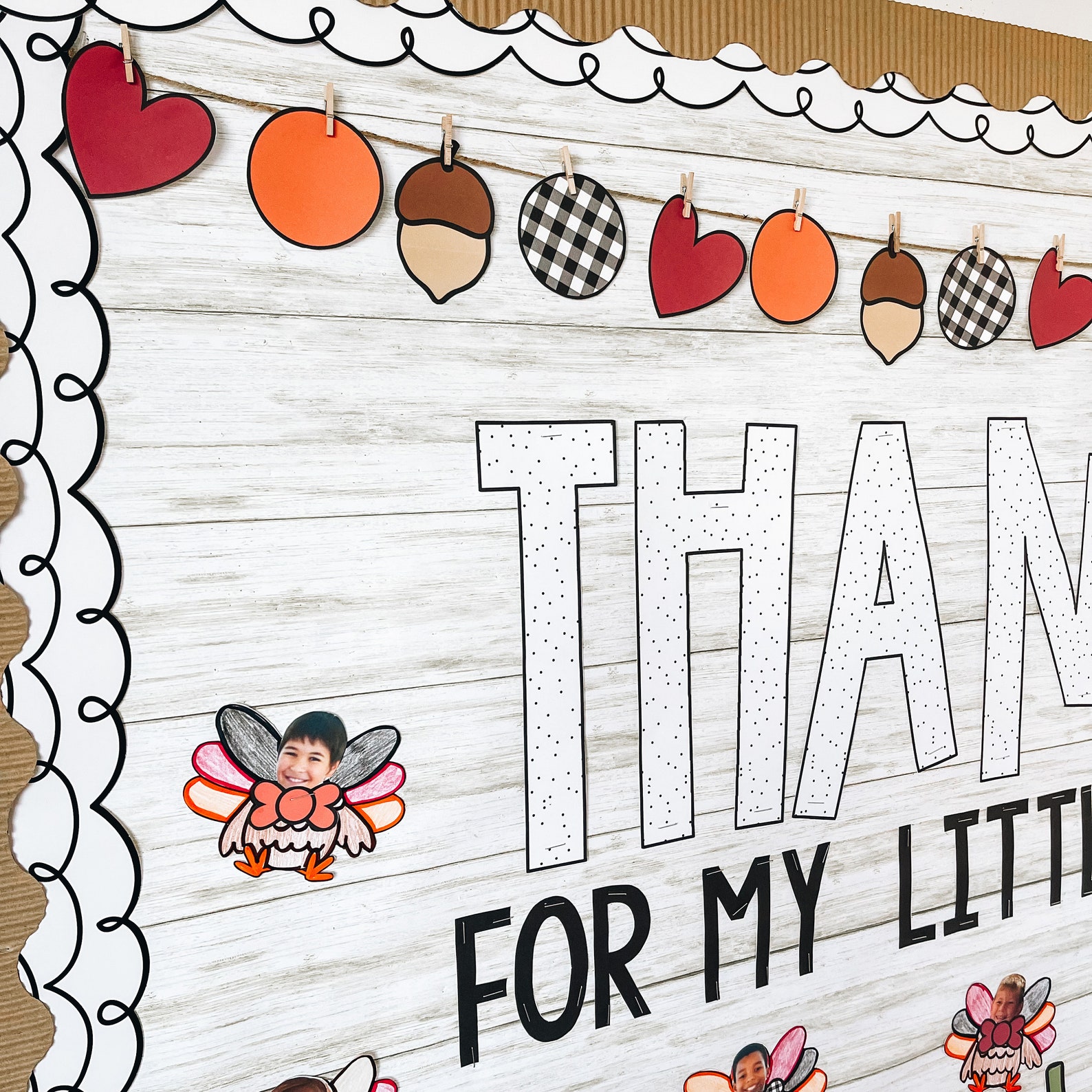 Thanksgiving Bulletin Board Kit & Student Activity - Etsy