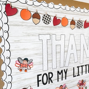 Thanksgiving Bulletin Board Kit & Student Activity - Etsy