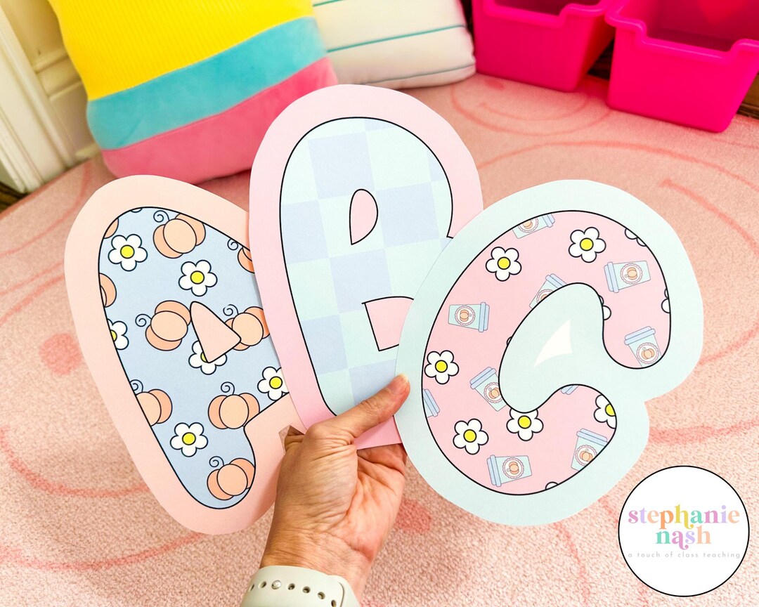 Bulletin Board Letters | Fall Classroom Decor | Fall Bulletin Board ...