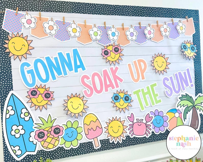 End of the Year Bulletin Board | May Bulletin | End of the Year Craft ...