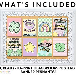March Bulletin Board | Editable | St. Patrick's Day Bulletin Board ...
