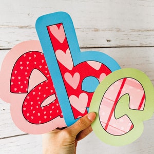 Bulletin Board Letters | Valentine's Day Bulletin Board Letters ...