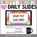 Groovy Classroom Decor Slides Template - Etsy