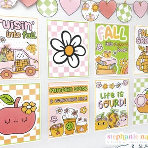Fall Bulletin Board Classroom Posters | Editable - Etsy
