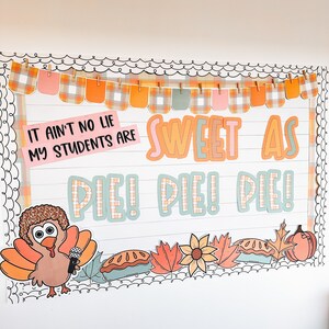 Thanksgiving Bulletin Board | November Bulletin Board With Student ...