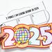 2025 New Years Craft + New Year Writing Activity | New Years Resolution ...
