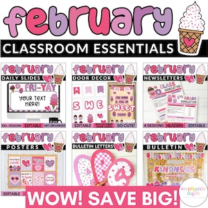 February Classroom Decor | Valentine's Day Classroom Decor | February ...
