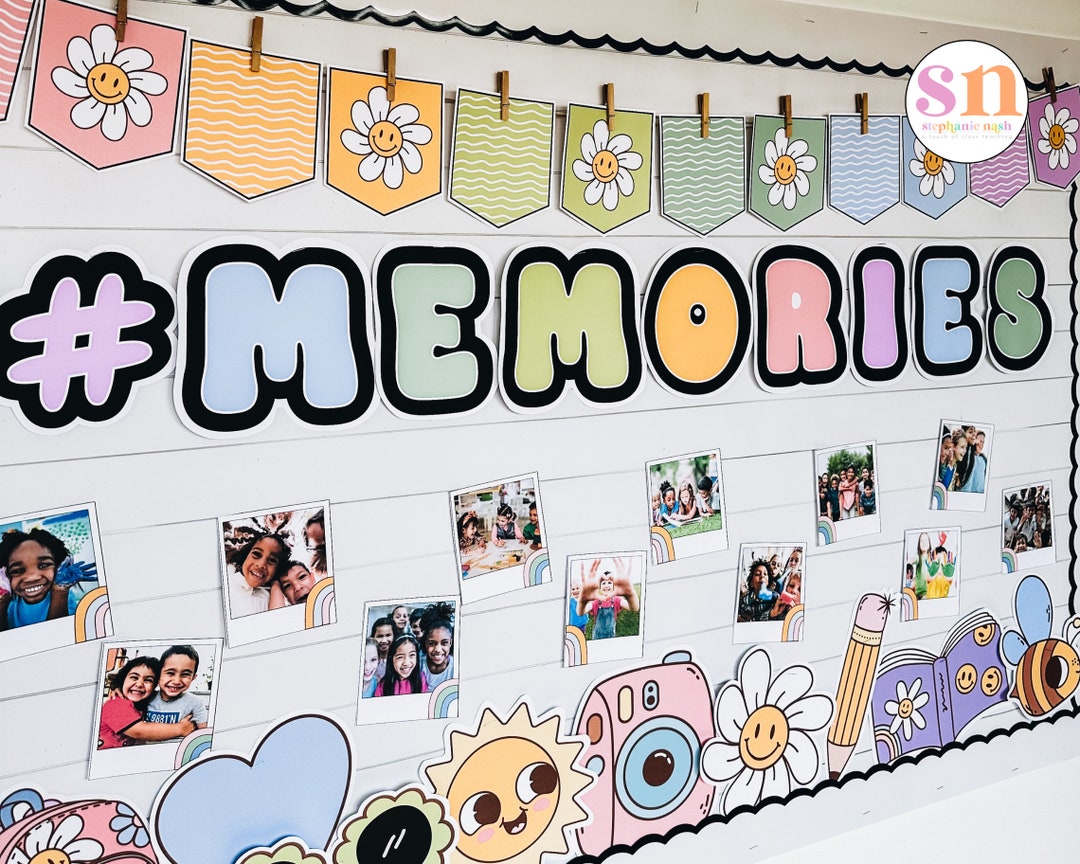 End of the Year Bulletin Board | May Bulletin | End of the Year Craft ...