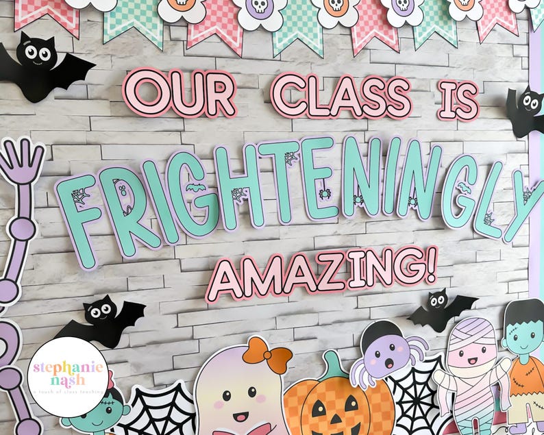 Halloween Bulletin Board | Halloween Classroom Decor | Halloween ...