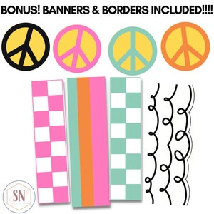 Peace Out Bulletin Board Kit | End of the Year Bulletin Board - Etsy