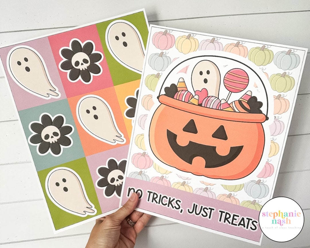 Halloween Bulletin Board Posters | Editable | Halloween Classroom Decor ...