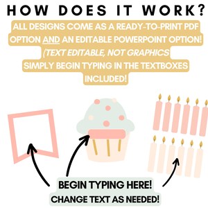 Calm Pastel Classroom Decor | Birthday Display | Editable - Etsy