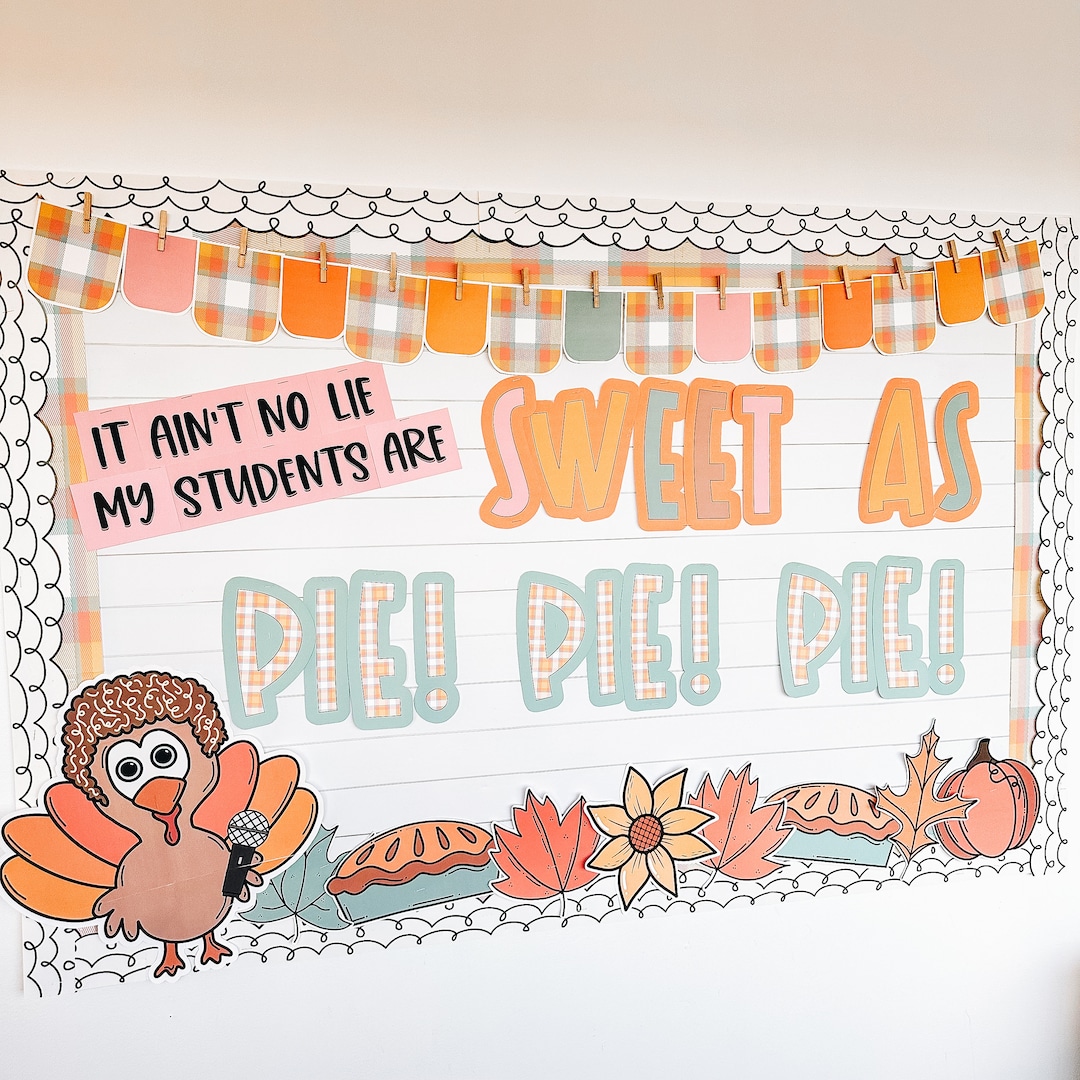 Thanksgiving Classroom Decor | Thanksgiving Door Decor | Bulletin Board ...