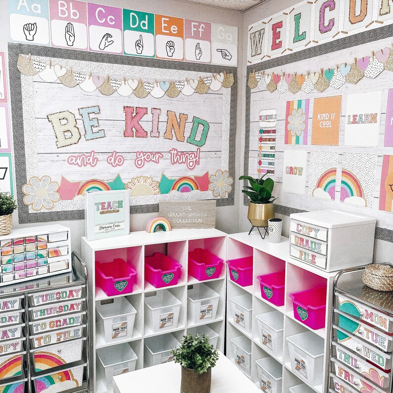 Stoney Clover Lane Inspired Varsity Patch Letter Classroom - Etsy