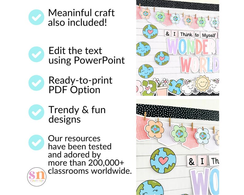 Spring Bulletin Boards | April Bulletin Board | Earth Day Craft for ...