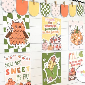 Thanksgiving Bulletin Board Posters | Editable | Classroom Posters ...