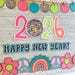 New Year Bulletin Board | New Years Bulletin Board Posters | Happy New ...