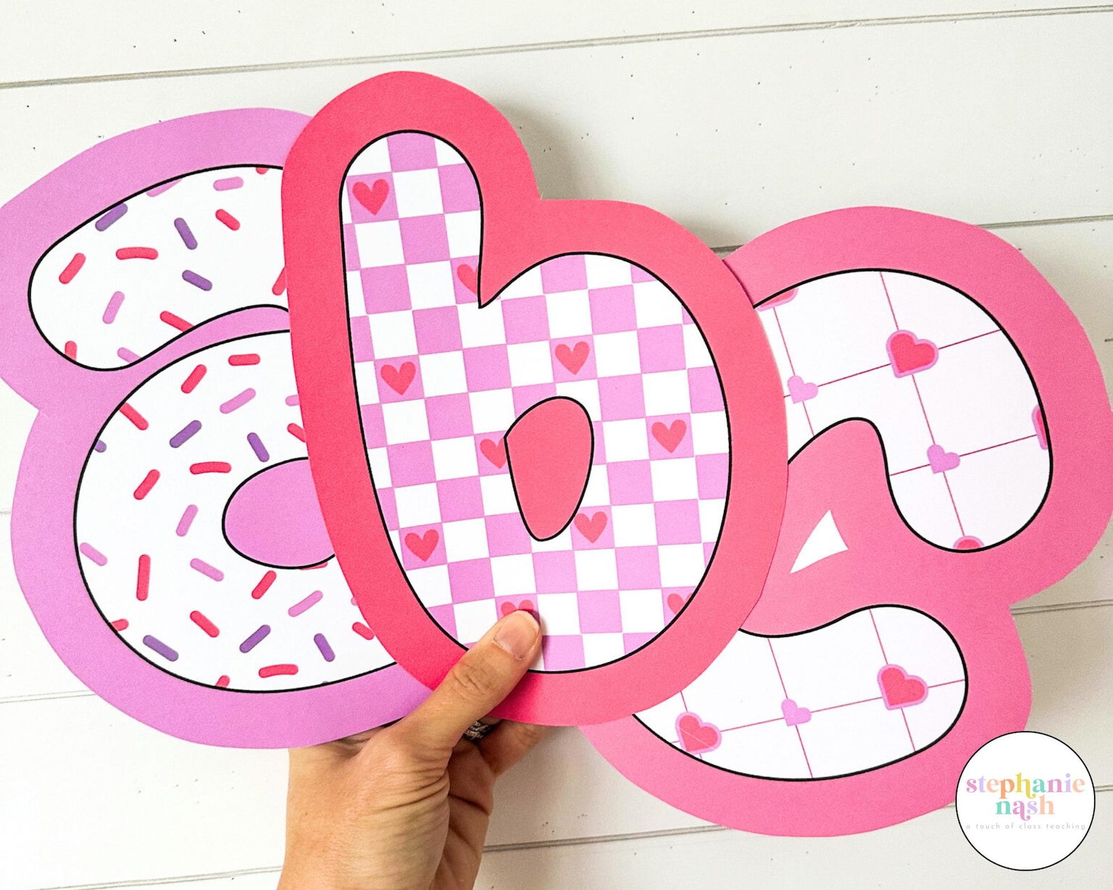 Bulletin Board Letters | Valentine's Day Bulletin Board Letters ...