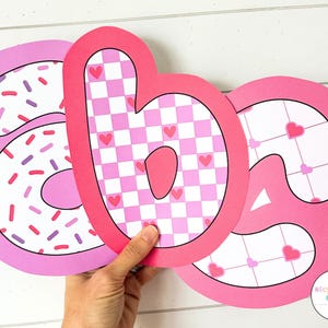Bulletin Board Letters | Valentine's Day Bulletin Board Letters ...