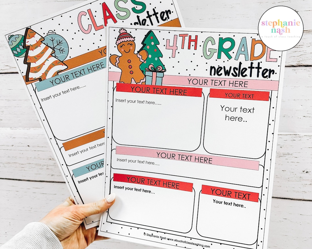 Christmas Newsletters | December Newsletter | Christmas Newsletter ...