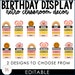 Retro Classroom Decor Birthday Display - Etsy