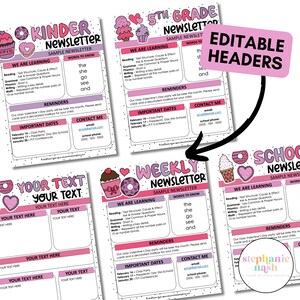 February Newsletters | Valentines Day Newsletter | February Newsletter ...