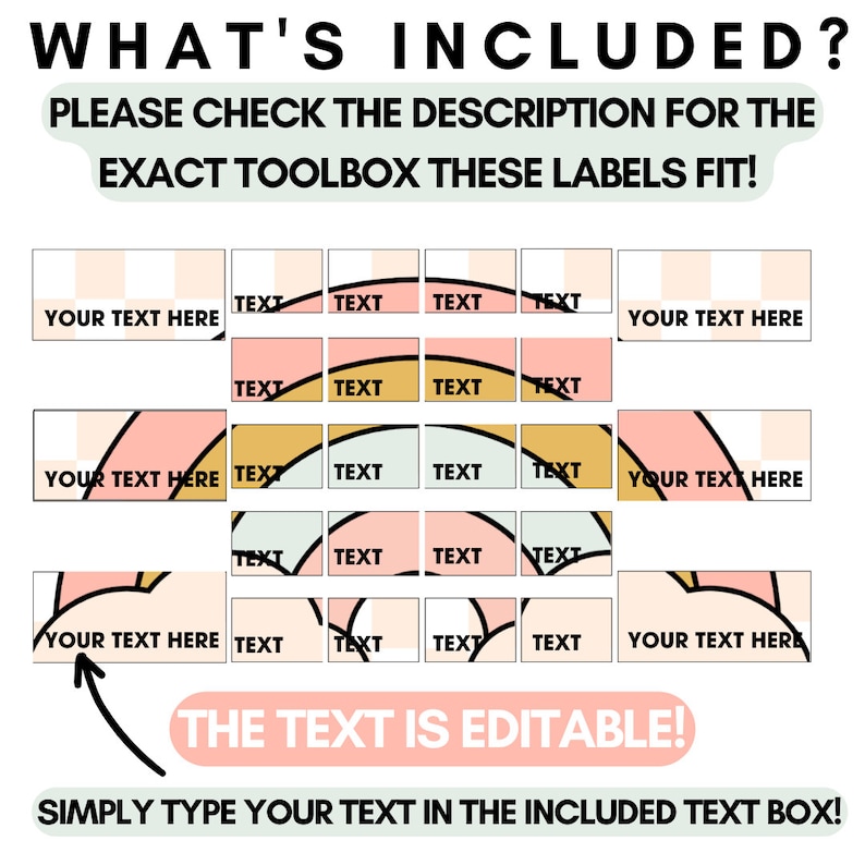 Calm Pastel Classroom Decor | Teacher Toolbox Labels | Editable | *NEW ...