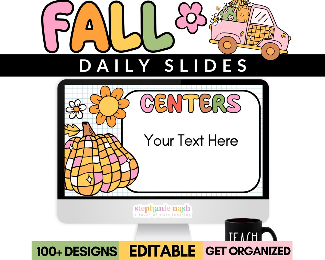 Fall Morning Slides Editable | September Morning Slides | Daily Morning ...