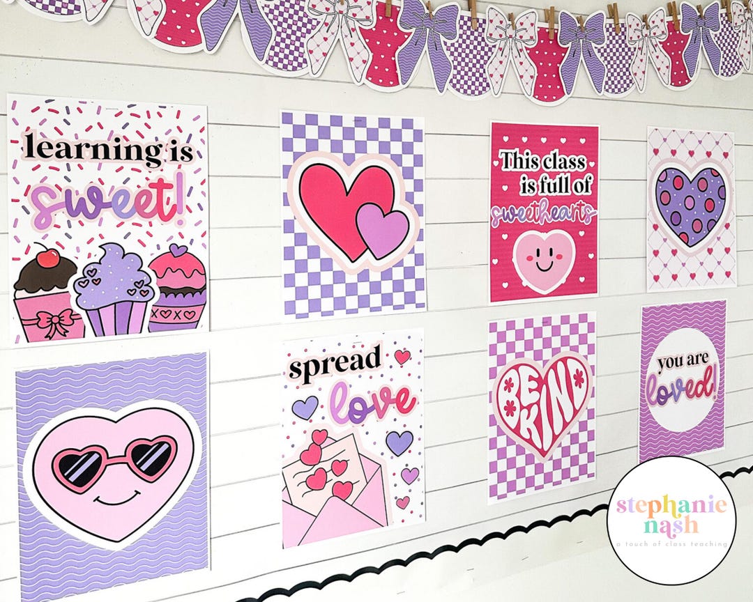 Valentine's Day Bulletin Board | Editable | Bulletin Board Ideas ...