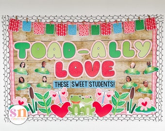 Valentine's Day Bulletin Board Letters - Etsy