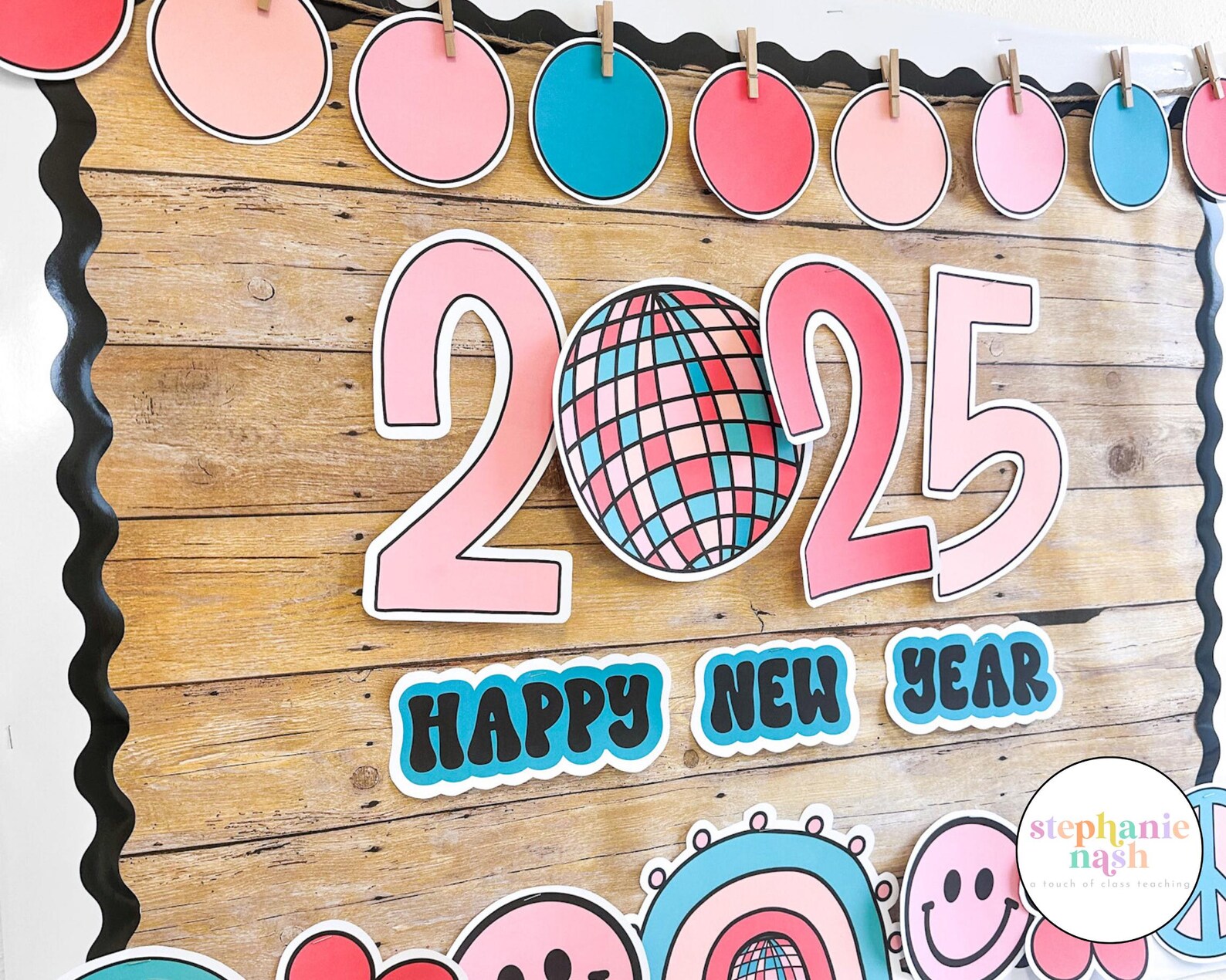 New Years Bulletin Board | January Bulletin Board | New Year Bulletin ...