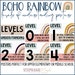 Boho Rainbow Levels of Understanding Posters - Etsy