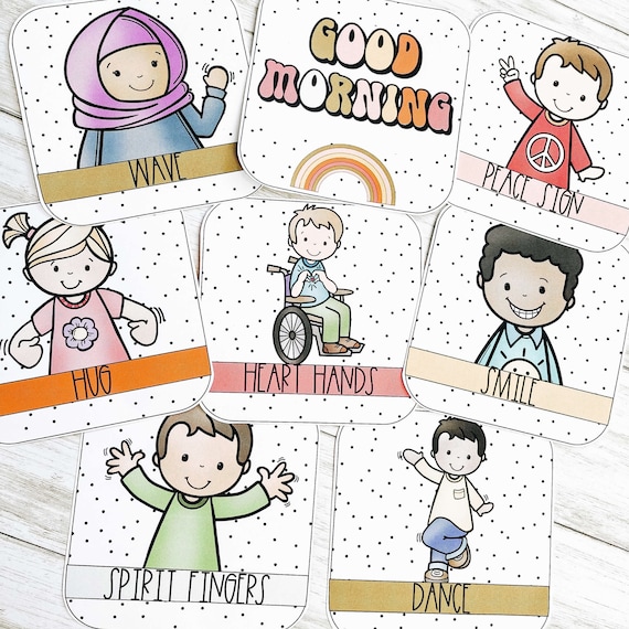 Retro Classroom Decor Morning Greeting Posters - Etsy