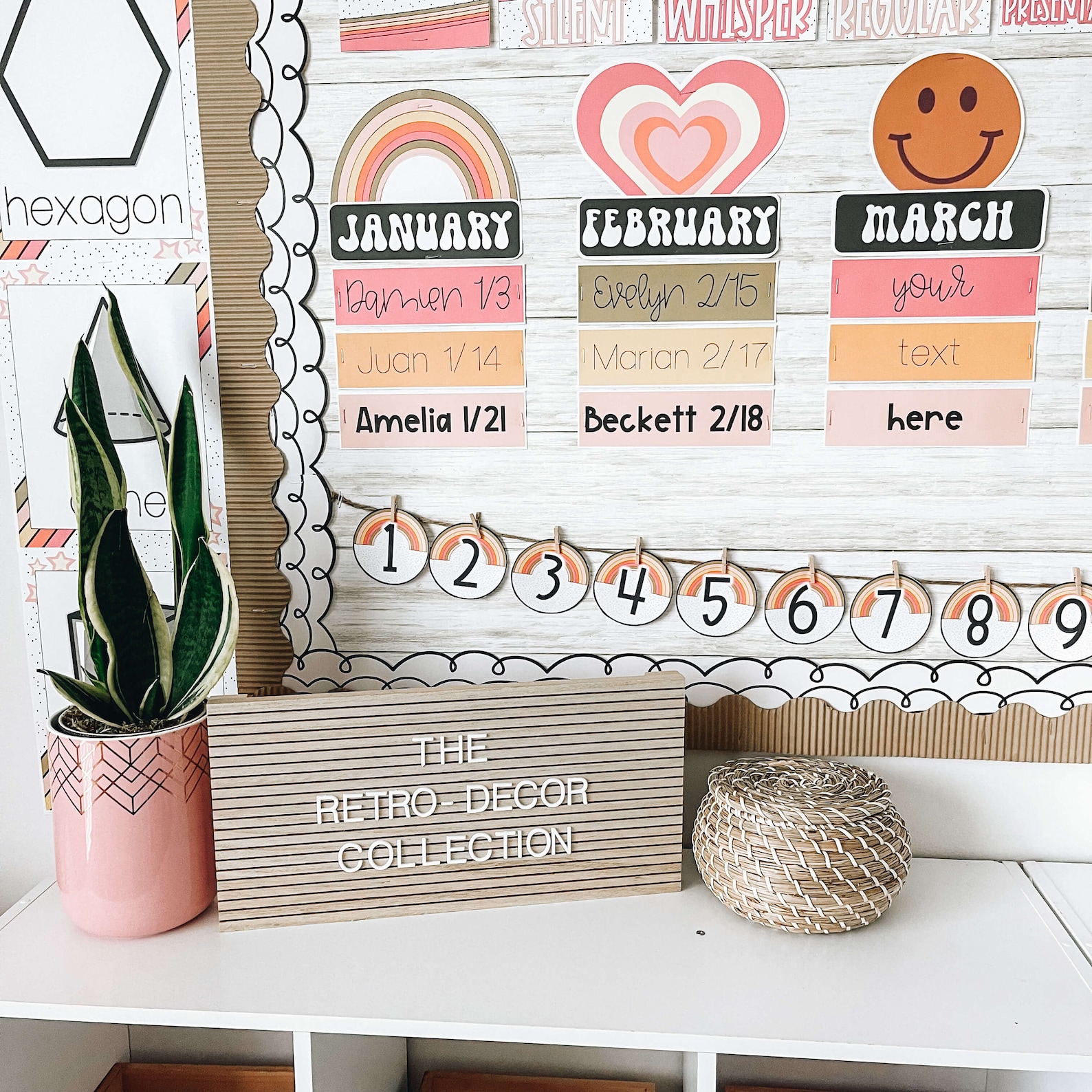 Retro Classroom Decor Bundle - Etsy