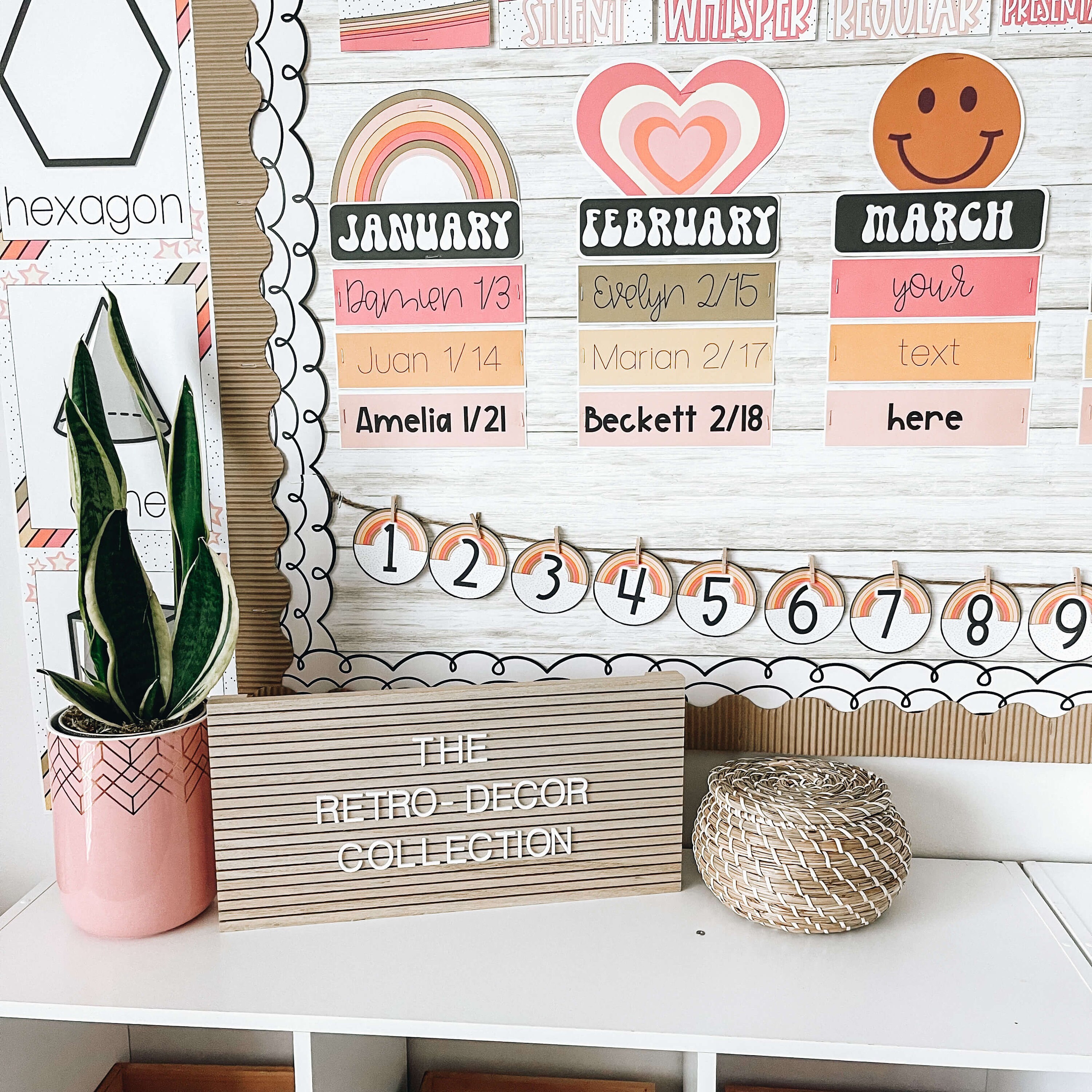 Retro Classroom Decor | Bundle - Etsy
