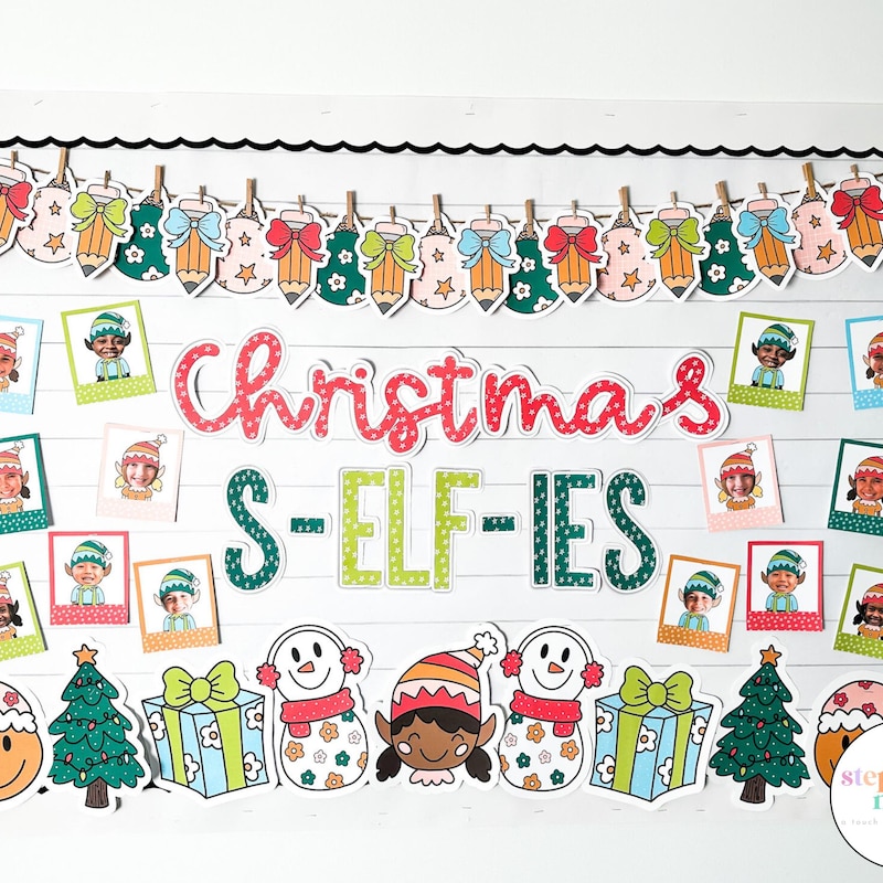 Elf Selfie Door Decoration - Etsy