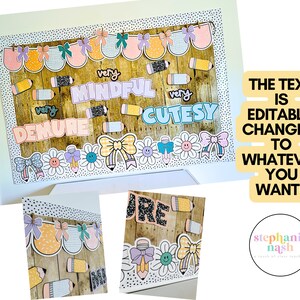Demure Bulletin Board Kit | Composition Book | Vocabulary Activity ...