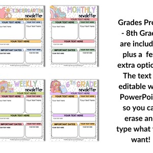 Classroom Newsletters | Newsletter Templates | Classroom Newsletter ...
