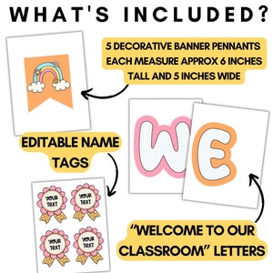 Welcome Back to School Door Decor | Classroom Door Decoration | August ...