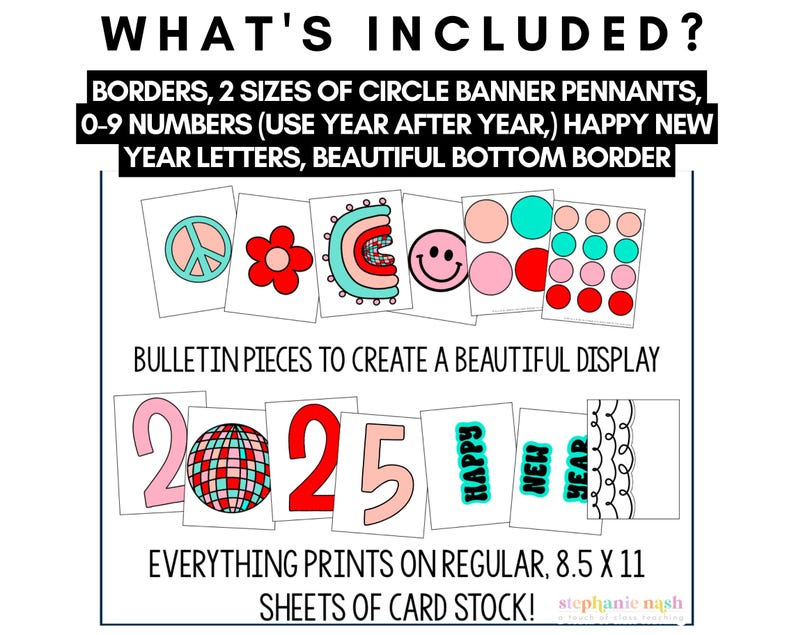 New Years Bulletin Board | January Bulletin Board | New Year Bulletin ...